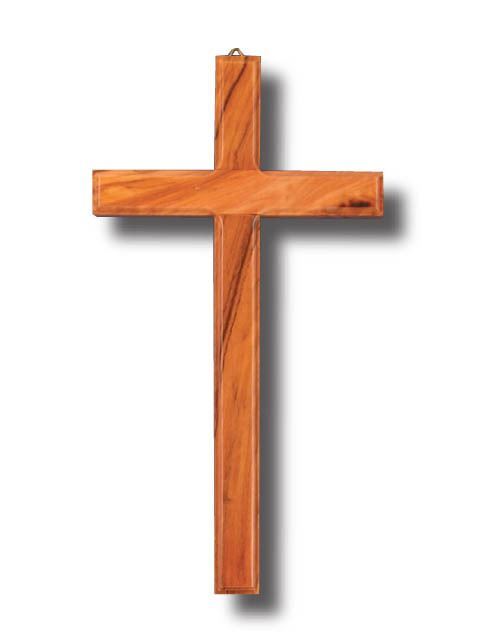 Plain Cross OW 20cms | Educational and Religious Supplier