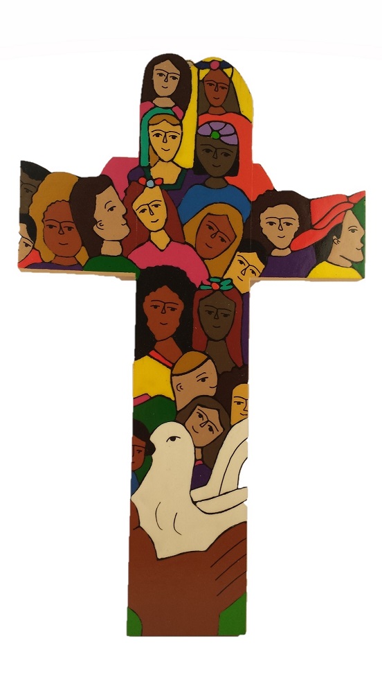 Many Nations Cross 20cms | Educational and Religious Supplier