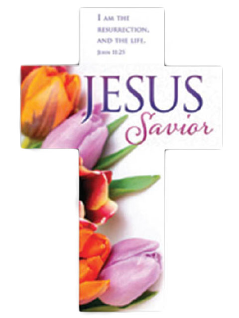 EASTER CROSS – SAVIOR/pkt of 25 | Educational and Religious Supplier