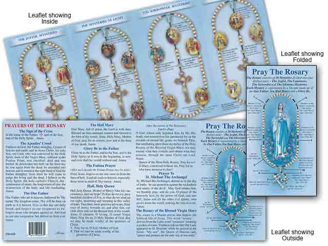 How to Pray the Rosary Leaflet | Educational and Religious Supplier