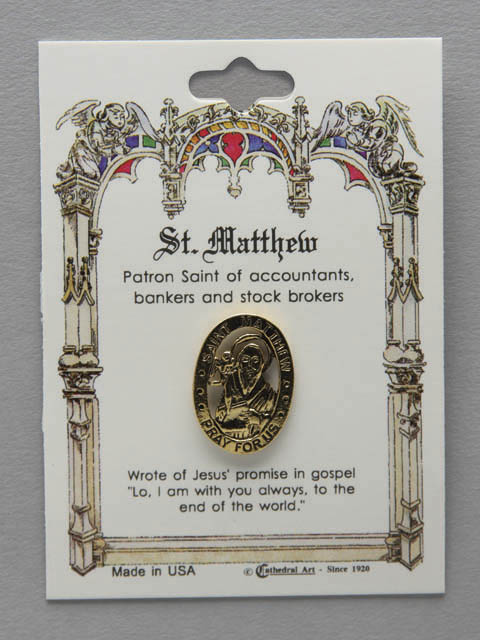 St Matthew – Patron Saint of Accountants Bankers and Stock Brokers ...
